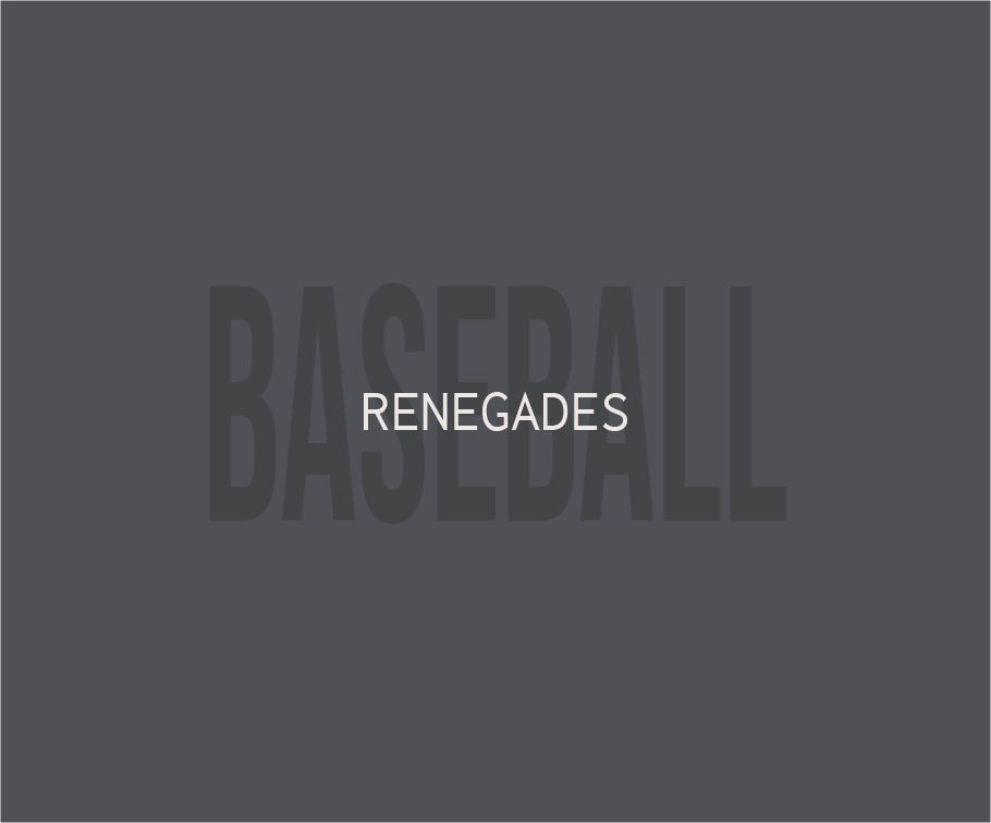 RENEGADES BASEBALL – Simply Print Goods